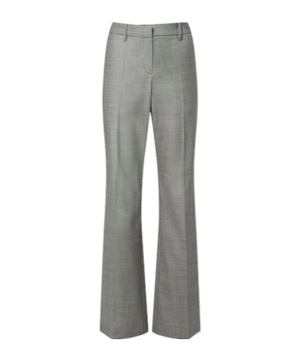 Magda Butrym Wool Straight Pants - Gray