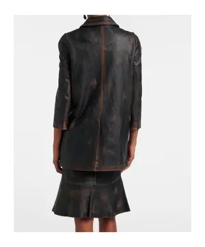 SHUSHU/TONG Leather Jacket