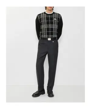 Burberry Turn-up Cuff Trousers