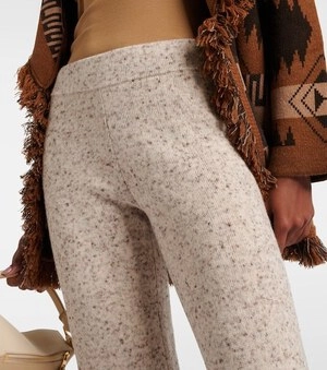 Alanui Fringed Wool-blend Pants