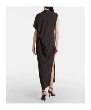 Stella McCartney Draped Wool Maxi Dress