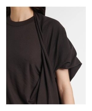 Stella McCartney Draped Wool Maxi Dress