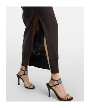 Stella McCartney Draped Wool Maxi Dress