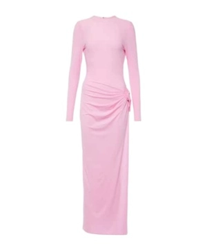 Magda Butrym Draped Midi Dress - Pink