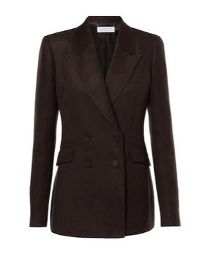 Gabriela Hearst Silk Blazer - Black