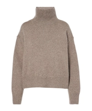 NILI LOTAN Turtleneck Sweater - Nude