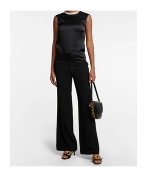 Stella McCartney Embellished Satin Top