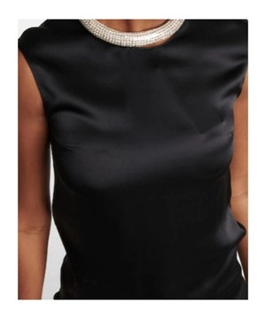 Stella McCartney Embellished Satin Top