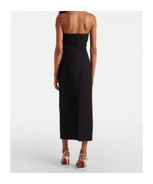 Roland Mouret Embellished Bustier Midi Dress