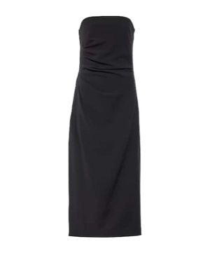 Proenza Schouler Strapless Midi Dress - Black
