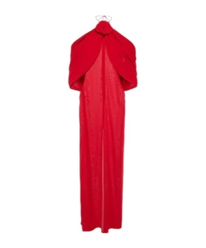 Magda Butrym Floral-appliqué Silk Blend Gown