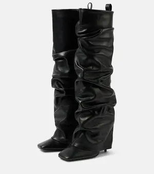 Attico Rea Leather Knee-high Boots