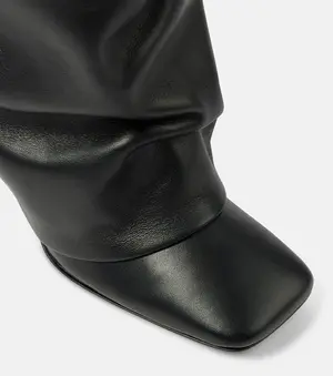 Attico Rea Leather Knee-high Boots
