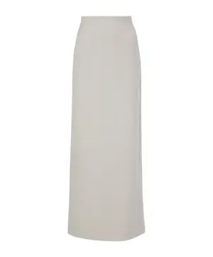 Wardrobe.NYC Straight High Waist Skirt - White