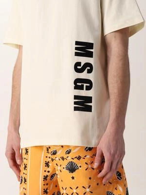 MSGM Logo-print T-shirt