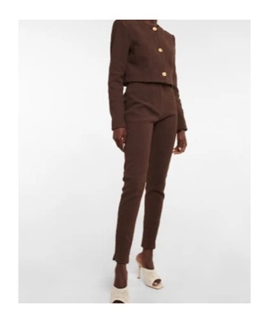 Magda Butrym High-rise Cotton Skinny Pants