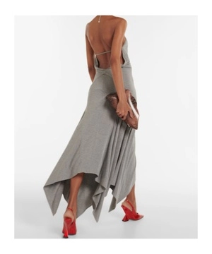 Attico Halterneck Maxi Dress
