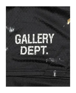 GALLERY DEPT. Logo Printed Imitating Old Effect Shorts