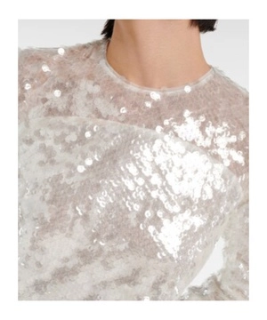 EMILIA WICKSTEAD Bridal Amiria Sequined Gown