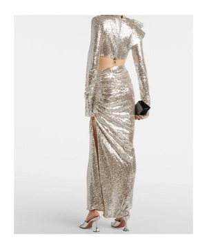 Maticevski Sequined Crop Top