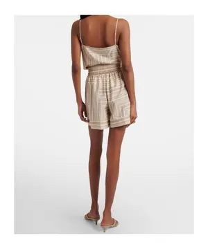 JOSEPH Laven Plaid Shorts