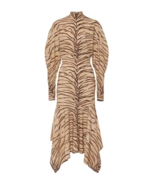 Stella McCartney Jersey Midi Dress - Nude