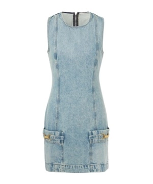 Stella McCartney Denim Minidress - Blue