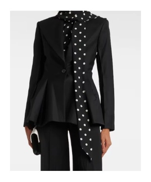 Nina Ricci Wool Gabardine Blazer