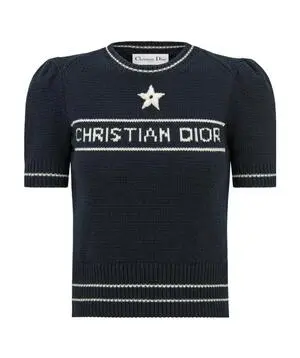 Dior Short-sleeved Sweater - Blue
