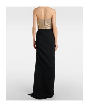 Maticevski Draped Lamé Top