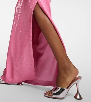 RODARTE Floral-applique Sequined Gown