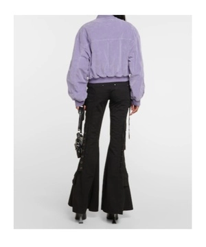 Blumarine Velvet Bomber Jacket