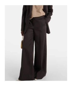 Stella McCartney High-rise Wool Wide-leg Pants