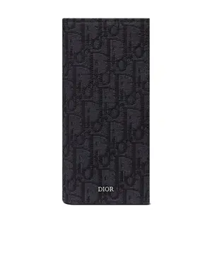 Dior Vertical Long Purse - Black