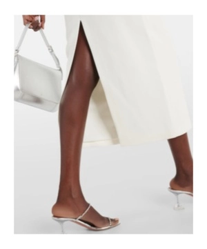 David Koma Embellished Cady Midi Dress