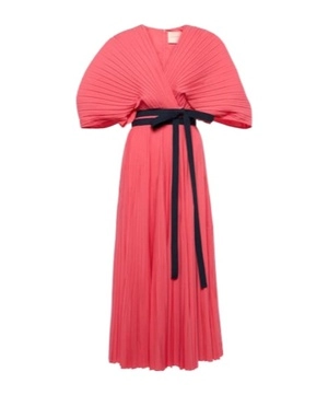 ROKSANDA Vendita Belted Midi Dress - Red
