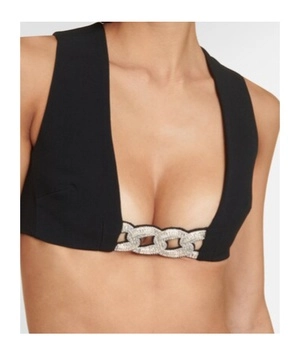David Koma Embellished Bra Top