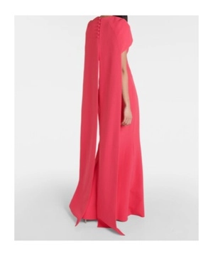 SAFIYAA LONDON Ginkgo Cape Gown