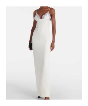 David Koma Bridal Lace-trimmed Gown