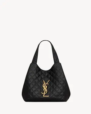 Saint Laurent Icare Quilted Nappa Leather Tote