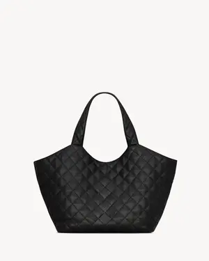 Saint Laurent Icare Quilted Nappa Leather Tote