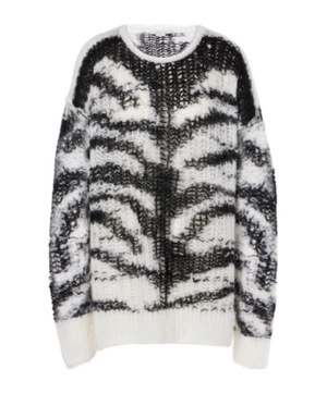 Stella McCartney Crew Neck Knit Sweater - Black