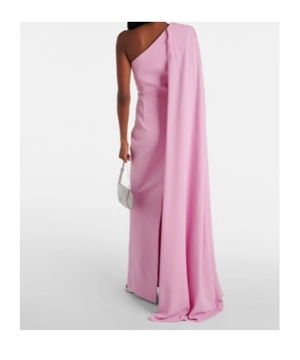 Rebecca Vallance Odetta One-shoulder Gown