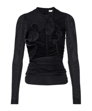 Christopher Esber Hollowed-out Cardigan - Black