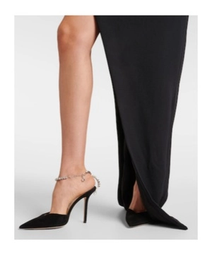 SAFIYAA LONDON Ines Bow-detail Faille Gown