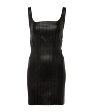 Stouls Nino Leather Mini Dress