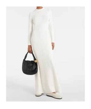 Proenza Schouler Lara Cutout Bouclé Maxi Dress - White