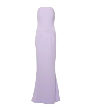 SAFIYAA LONDON Crepe Dress - Purple
