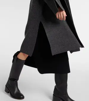 Jardin Des Orangers Long Sleeve Cardigan With Pockets And Side Vents