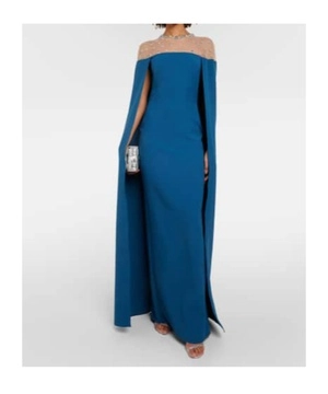 SAFIYAA LONDON Ambere Embroidered Gown